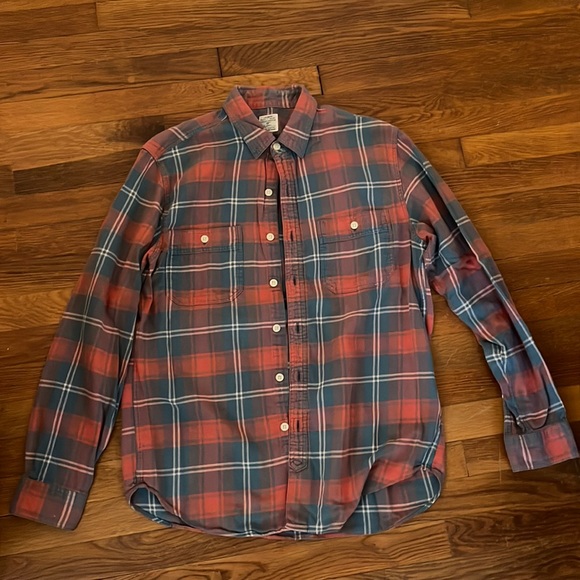 J. Crew | Shirts | Jcrew Mens M Flannel Shirt | Poshmark